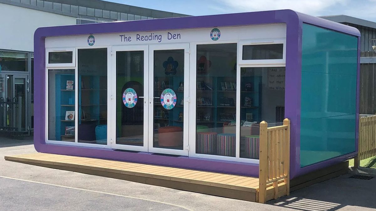 Library Pod | Modular Building for Schools - Smartpod