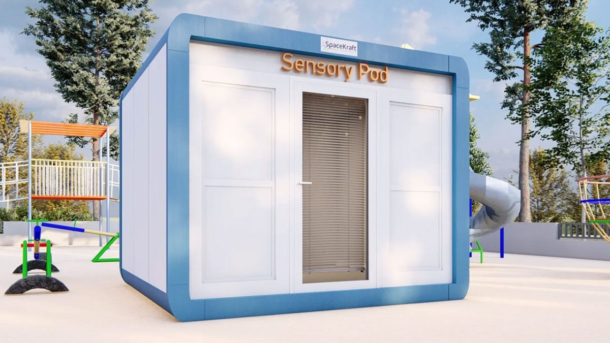 Sensory Pods for Schools | SmartPod partnership with SpaceKraft