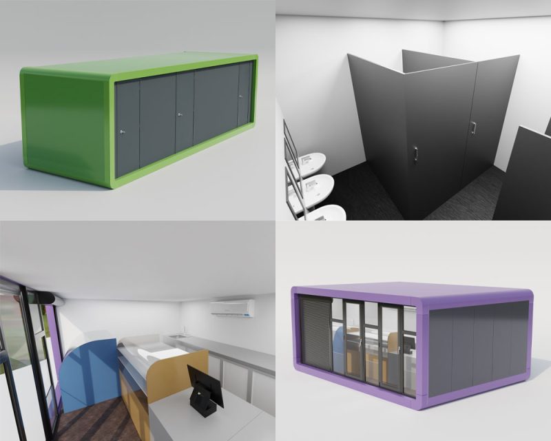 SmartPod Internal and External Finishes | Smartpod