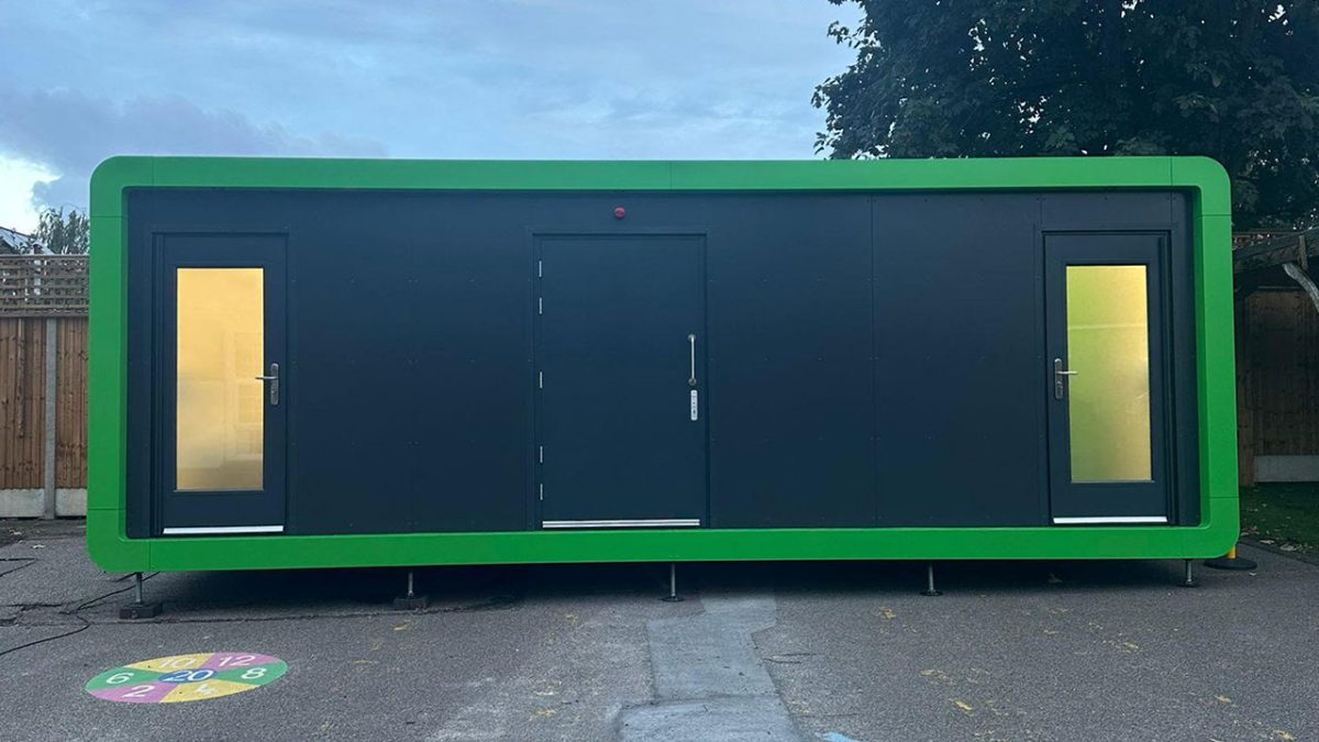 Washroom Pod for Education | WC Modular Building for Schools